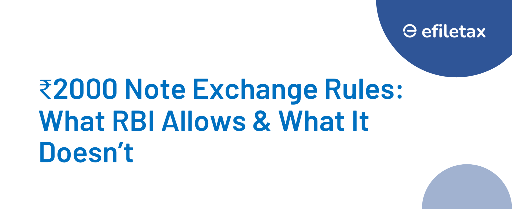 ₹2000 Note Exchange Rules 2025: What RBI Clarifies